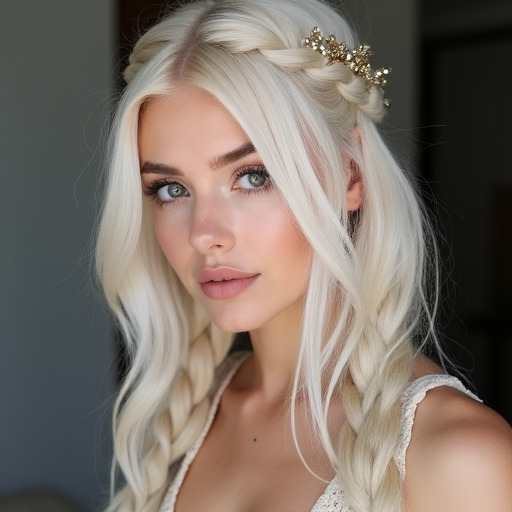 Platinum Colored Hairstyles