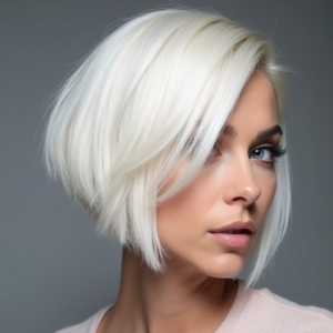 Platinum Colored Hairstyles
