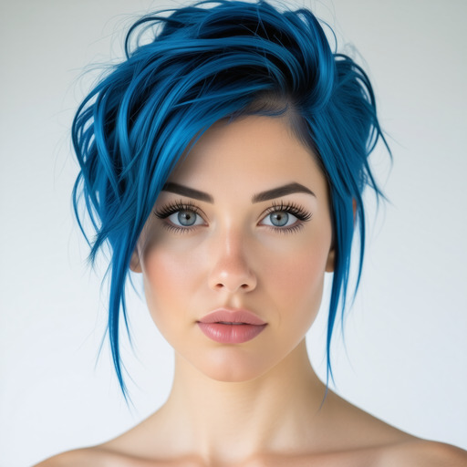 Blue Hair Color Change My Hairstyle