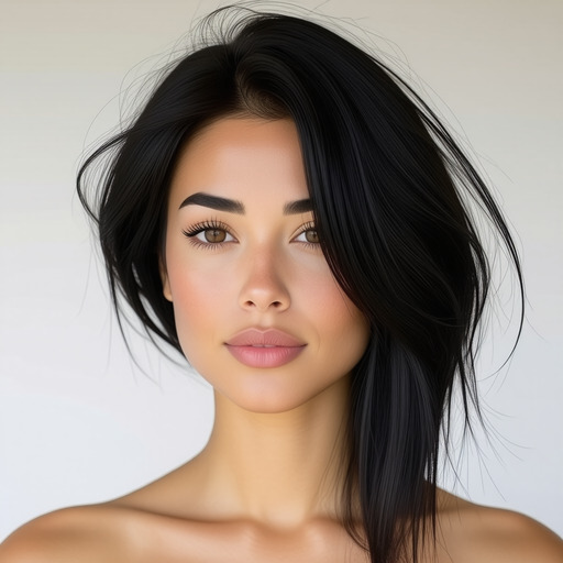 V-Cut Hairstyle