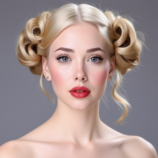 Victory Rolls Hairstyle