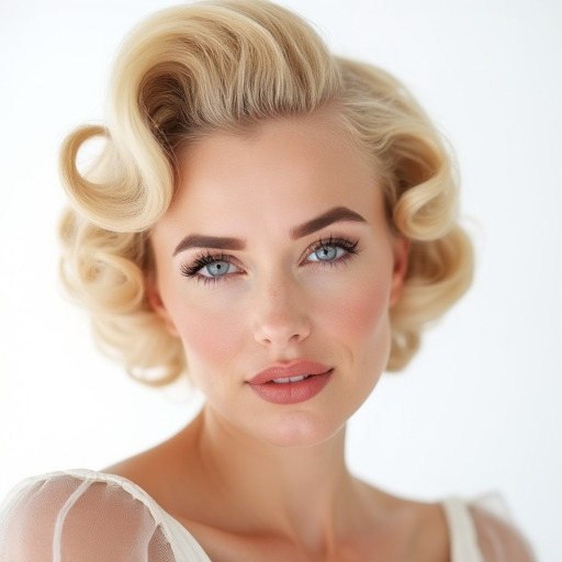 Victory Rolls Hairstyle