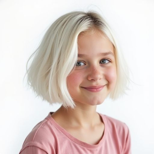 White Hair Colored Styles