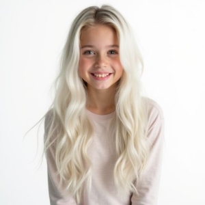 White Hair Colored Styles